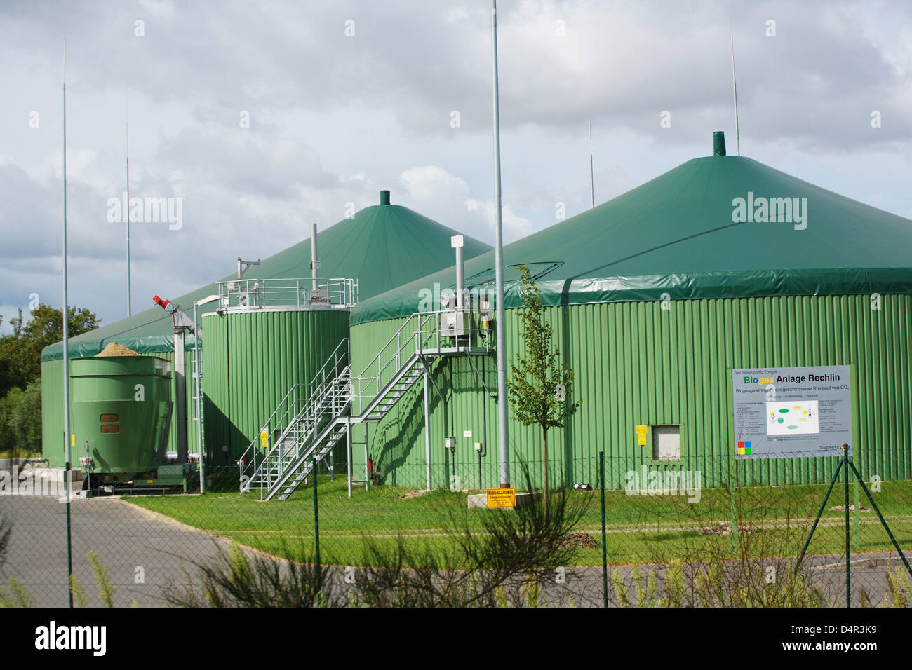 A Fermentation Plant in Rechlin, Germany, 14 August 2009. Photo ...