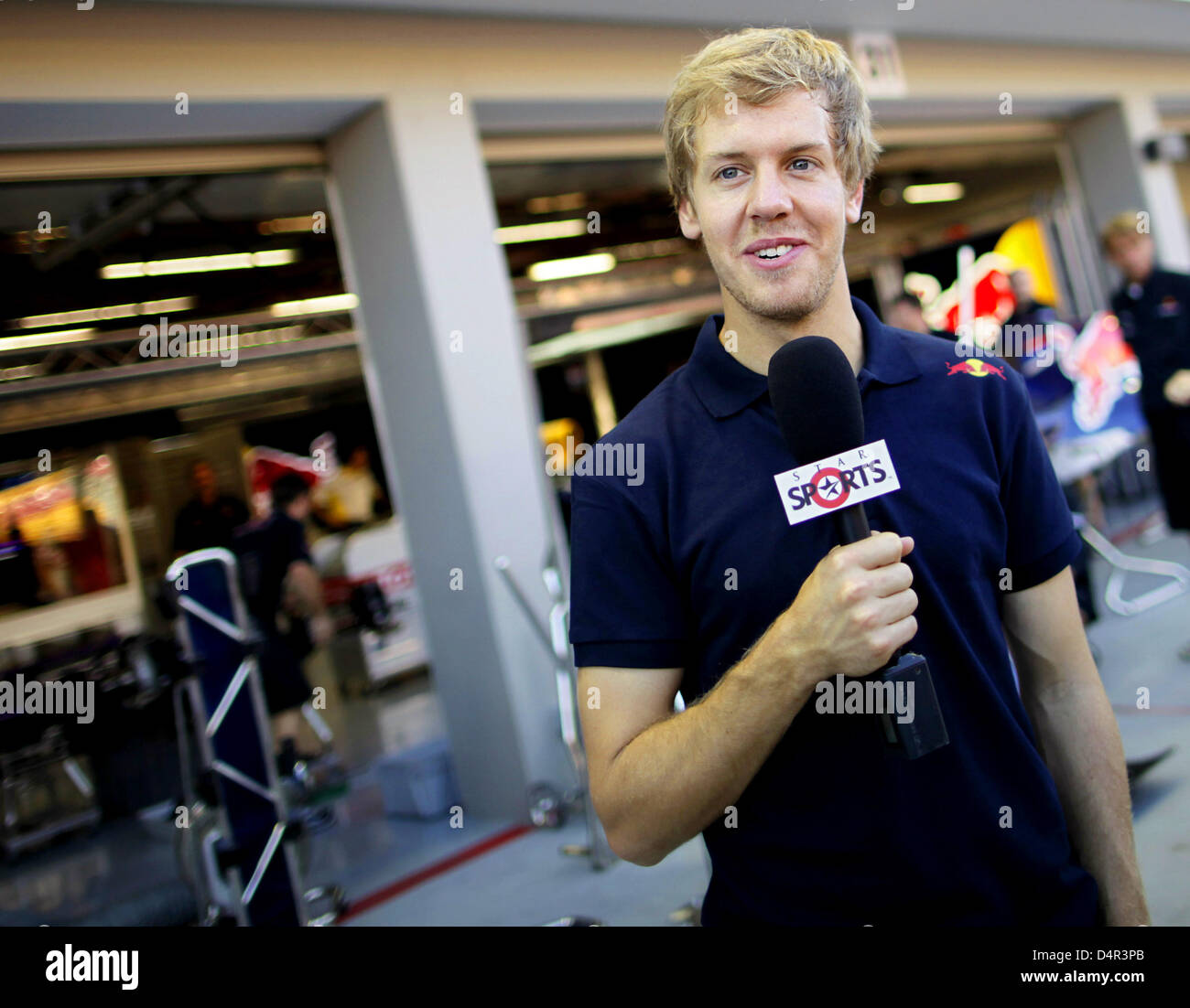 German Formula One driver Sebastian Vettel of Red Bull pictured in ...