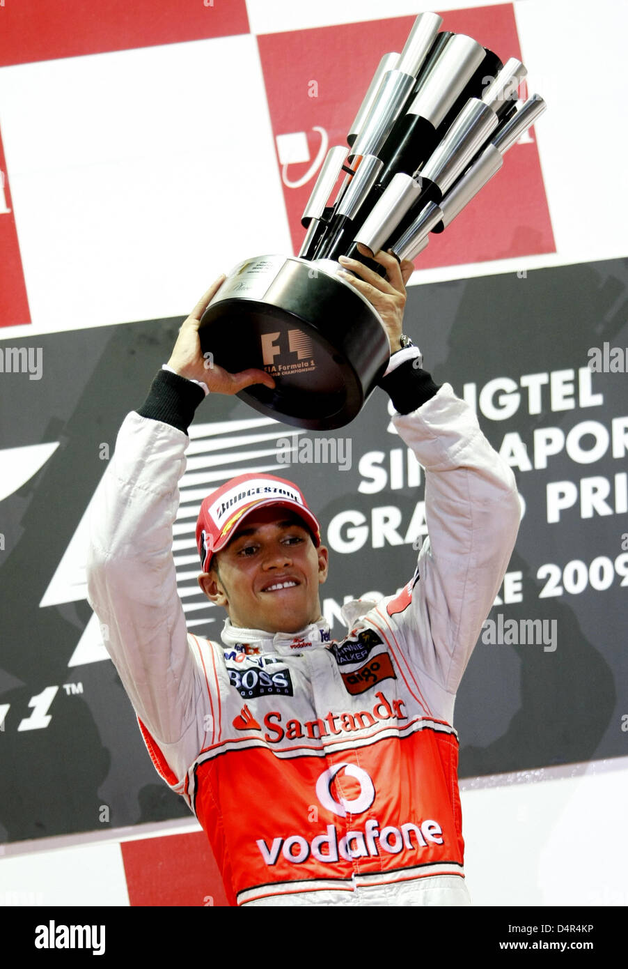 British Formula One driver Lewis Hamilton of McLaren Mercedes ...