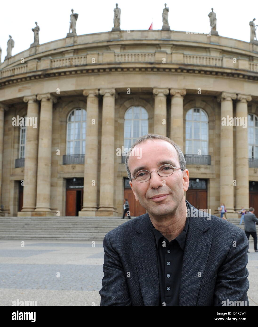 Swiss theatre and opera director Jossi Wieler poses in front of the ...