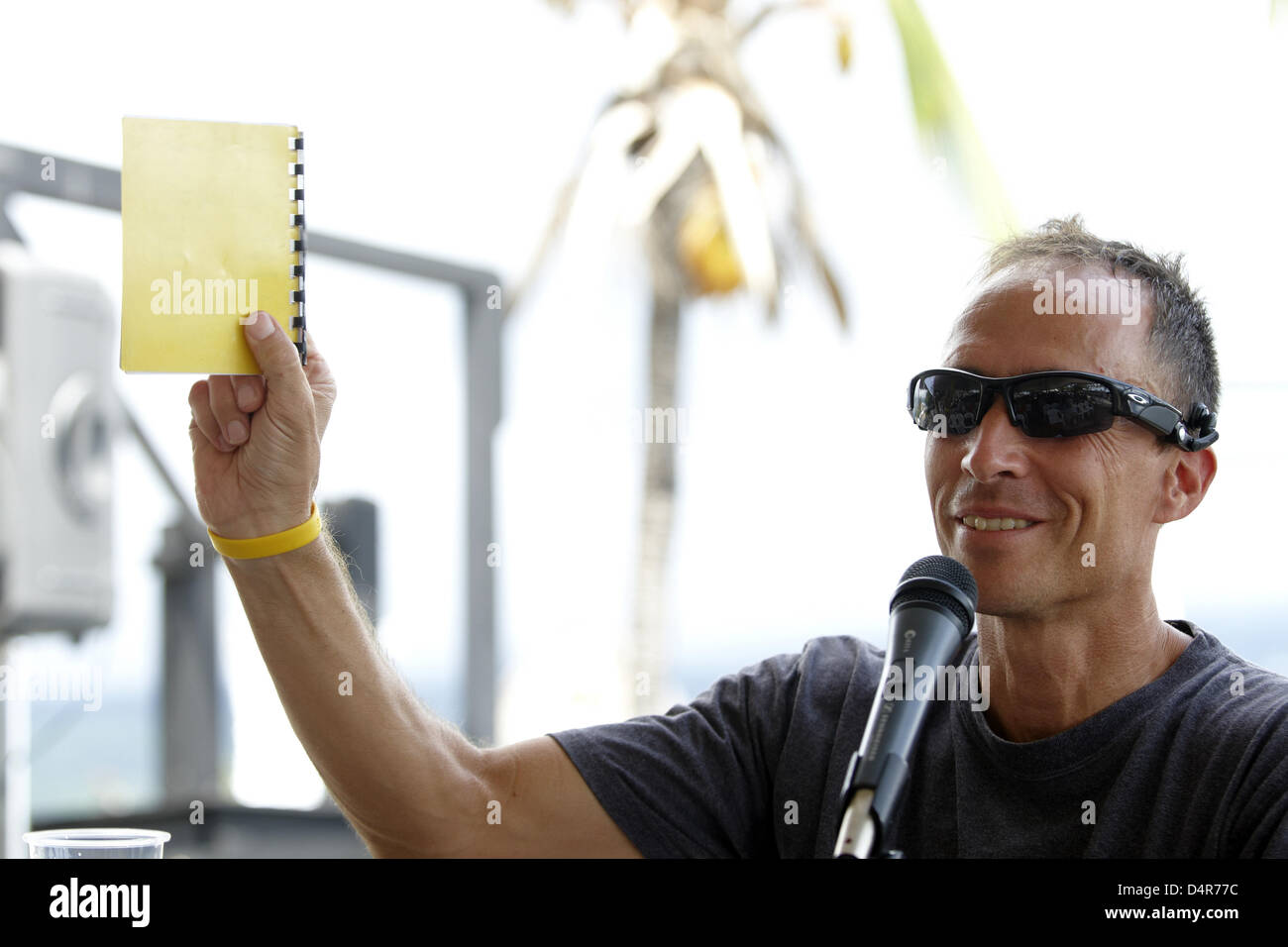 Jimmy Richitello, head referee of the Ironman Triathlon World ...