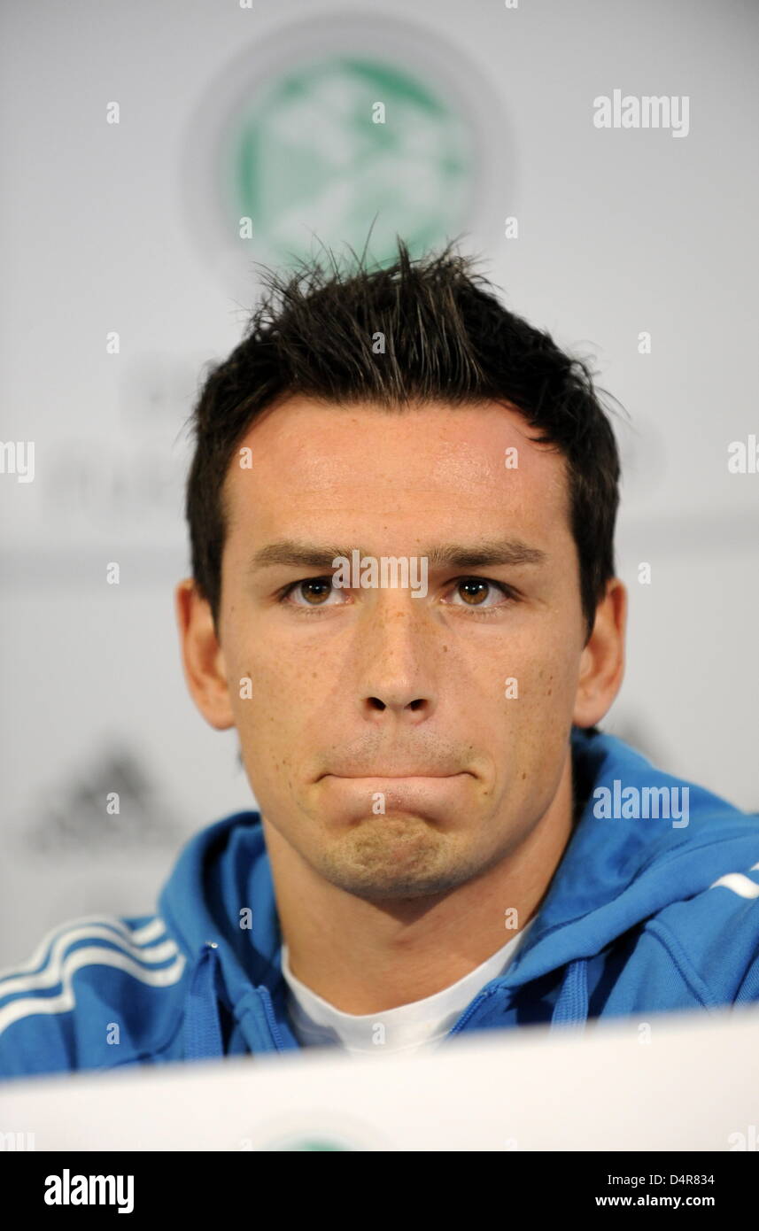 Piotr Trochowski, midfielder of Germany?s national soccer team, during ...