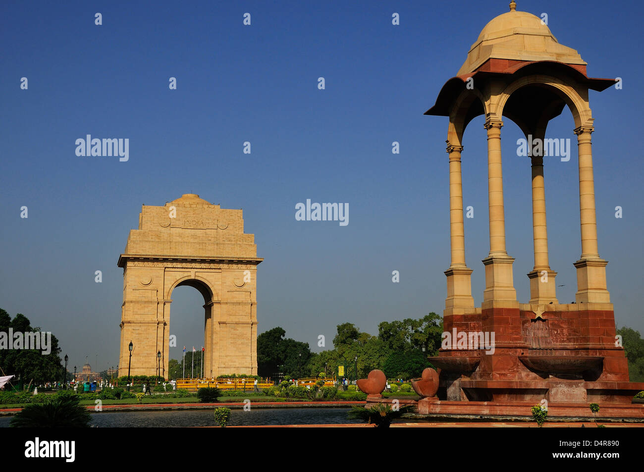 India Gate in New Delhi Stock Photo - Alamy