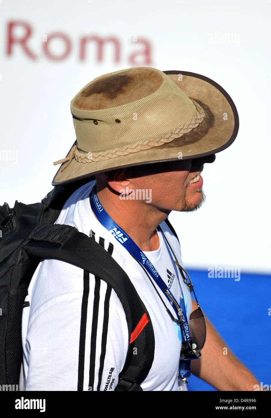 Germany?s Dirk Lange prepares for a training the FINA Swimming World ...