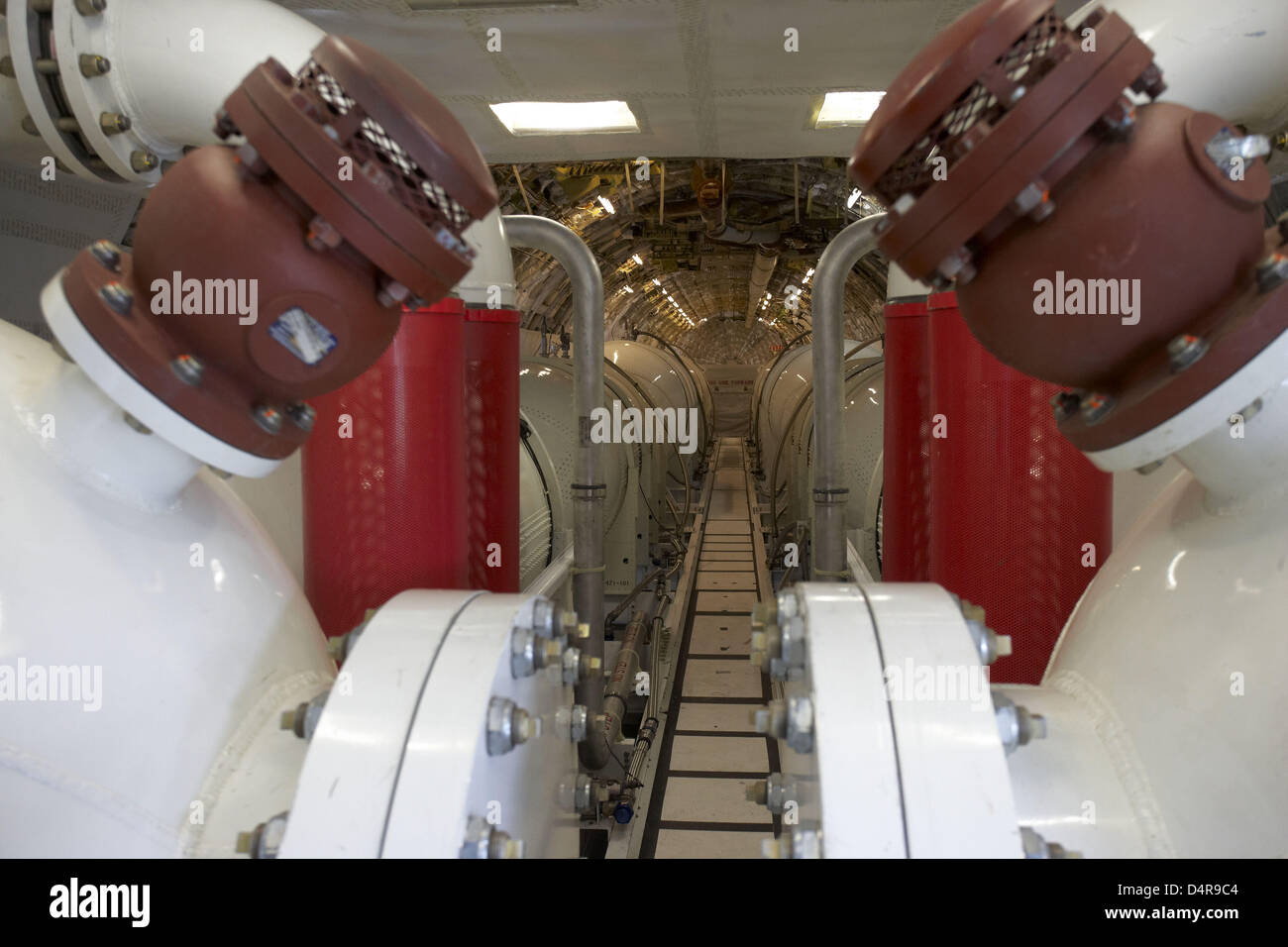 Interior view of the Evergreen International Aviation's ?Supertanker ...