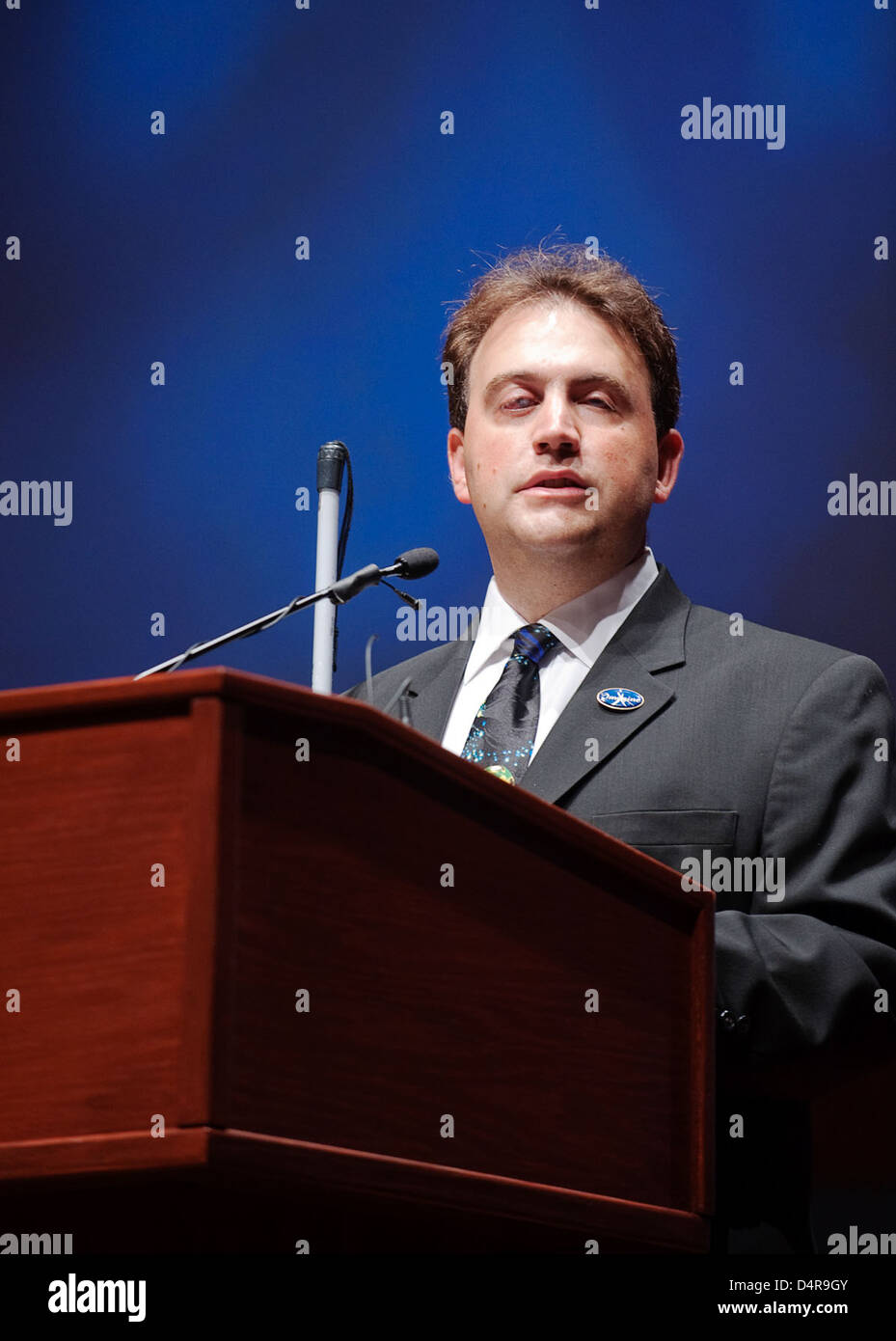 A Braille coin presented by the National Federation of the Blind ...