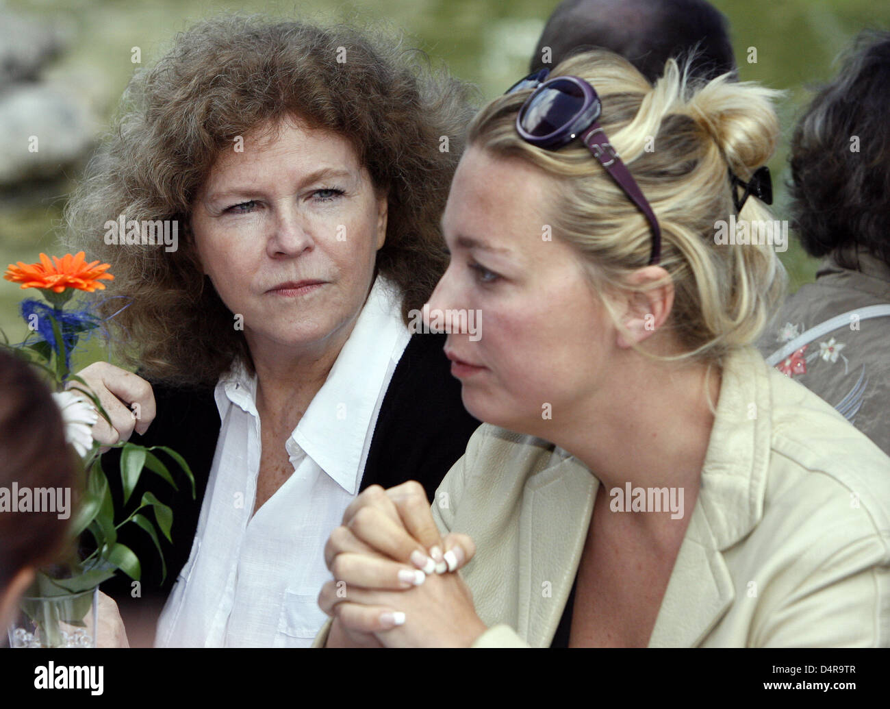 New festival directors Katharina Wagner (R) and Eva Wagner-Pasquier ...