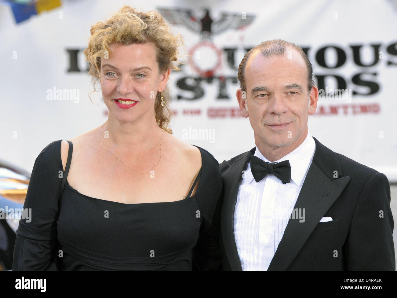 German actor Martin Wuttke (R) and his partner Margarita Broich arrive ...