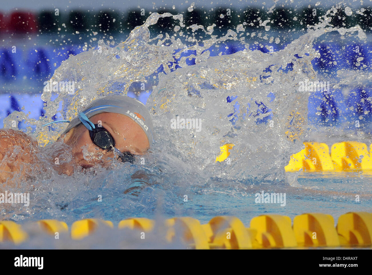 Italian swimmer Federica Pellegrini pictured during the women?s 200m ...