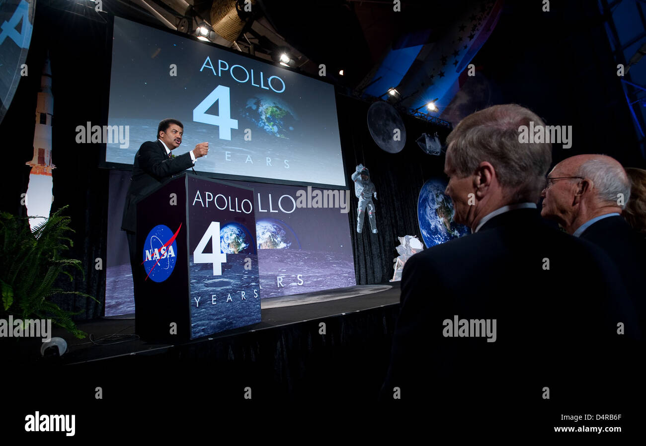 The 40th anniversary of the Apollo program was celebrated at the ...