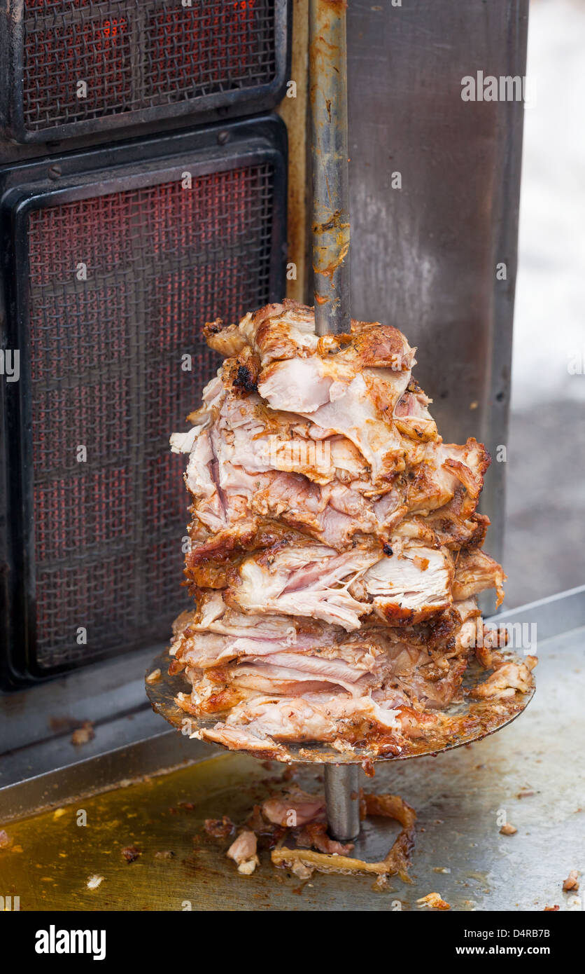 Traditional Turkish food doner kebab Stock Photo - Alamy
