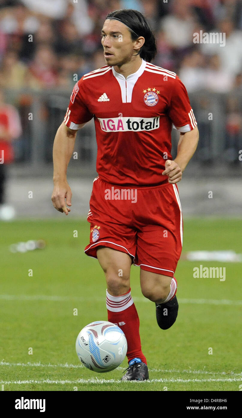 Bayern Munich?s Danijel Pranjic shown in action during the final match ...
