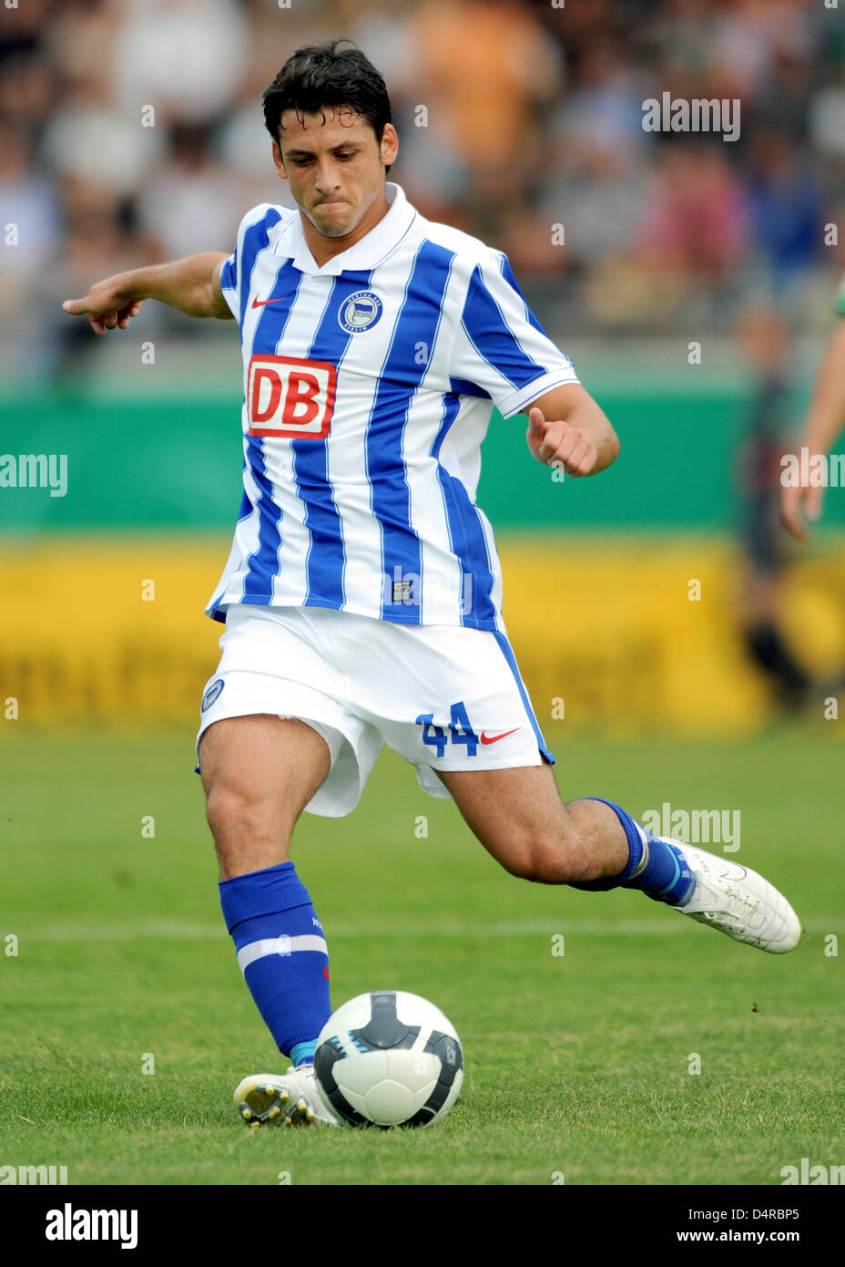Berlin?s Serbian Gojko Kacar shown in action during the DFB Cup first ...