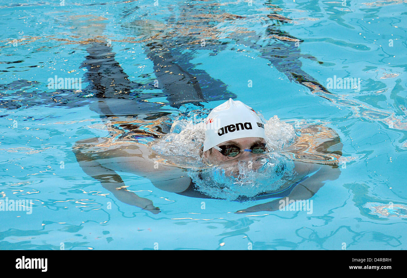German swimmer Paul Biedermann pictured after his semi final at the men ...