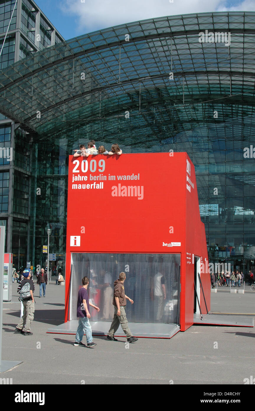 The so-called Berlin Wall Box captured in Berlin, Germany, 17 June 2009 ...