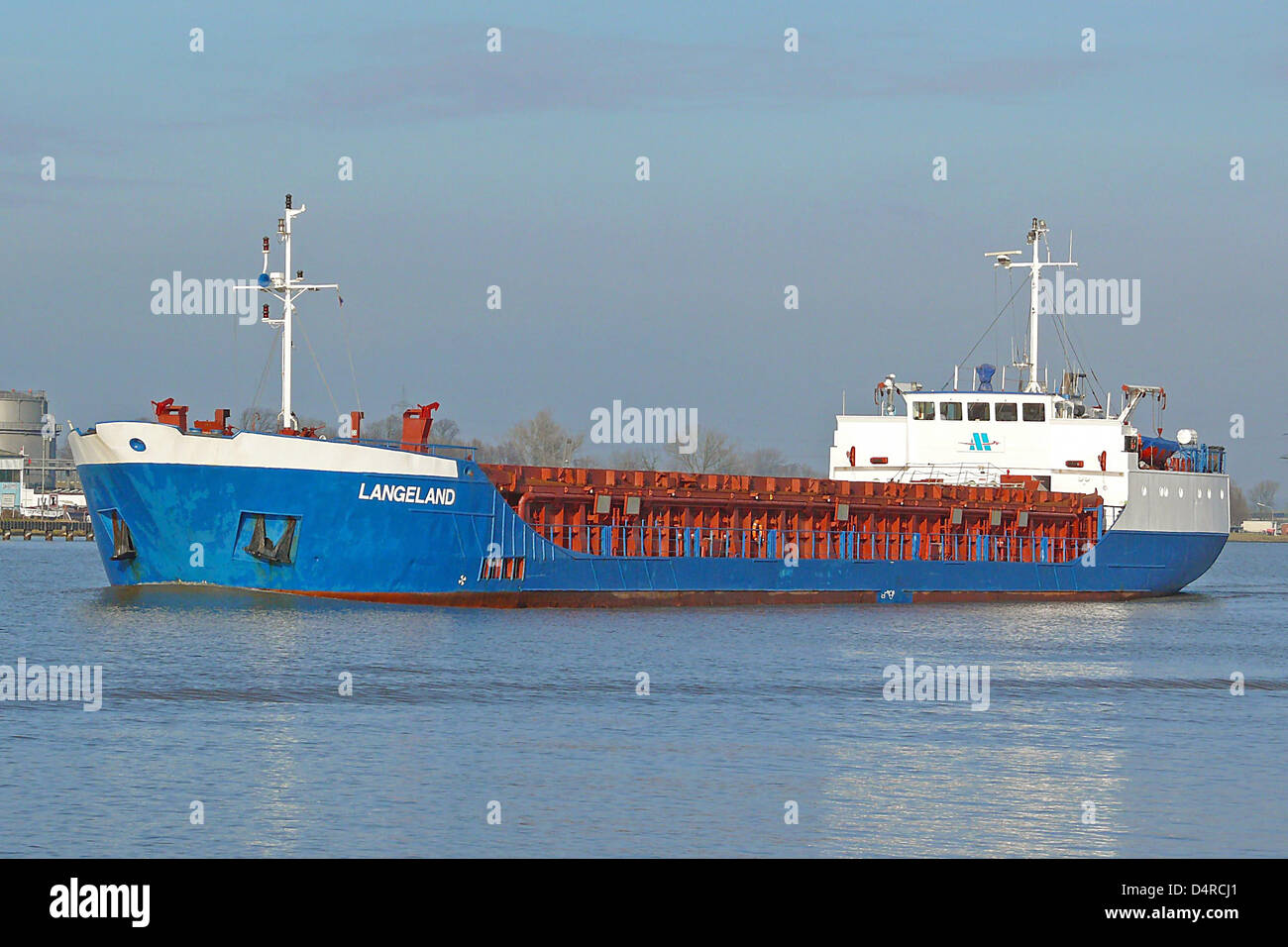 (dpa file) An undated file picture sees Norwegian container ship ...