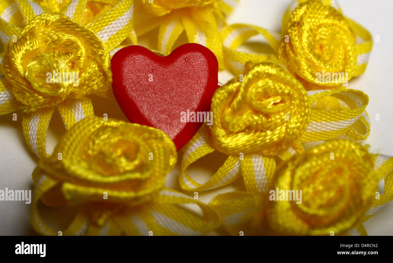 Ribbon flower hi-res stock photography and images - Alamy