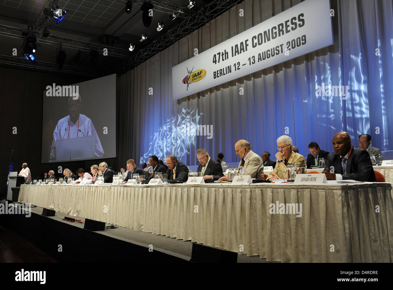 International association of athletics hi-res stock photography and ...