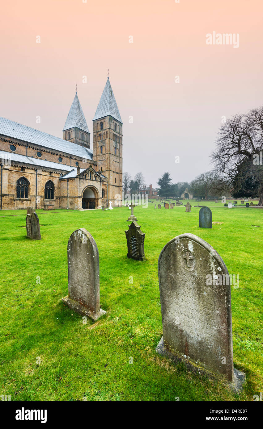 Southwell Minster, Southwell, Nottinghamshire, East Midlands, UK Stock ...