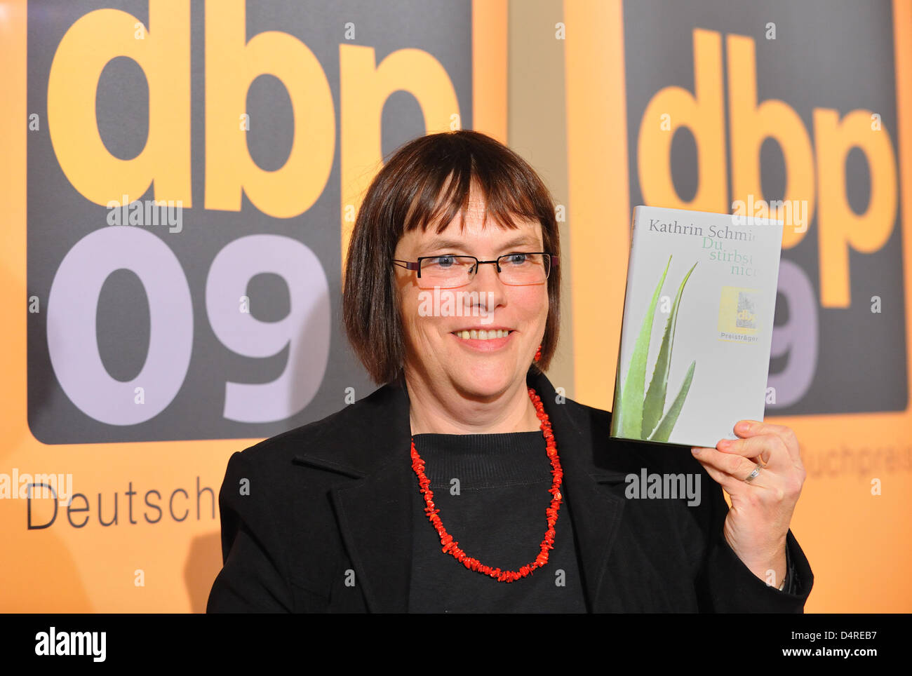 Kathrin Schmidt, German author and winner of the German Book Prize 2009 ...