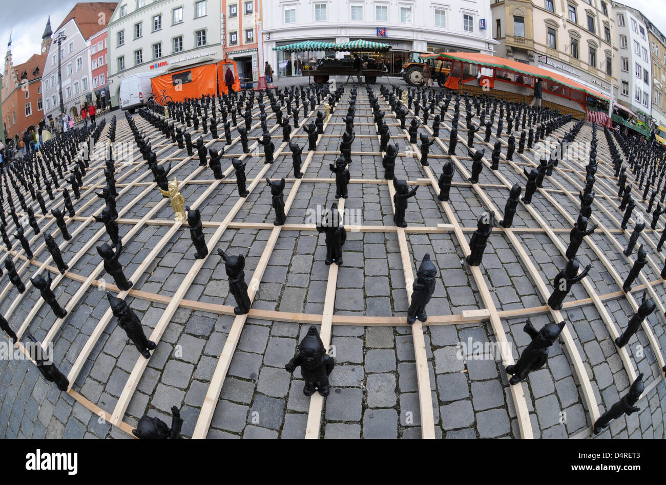 Hands raised for a fascist salute hi-res stock photography and images ...