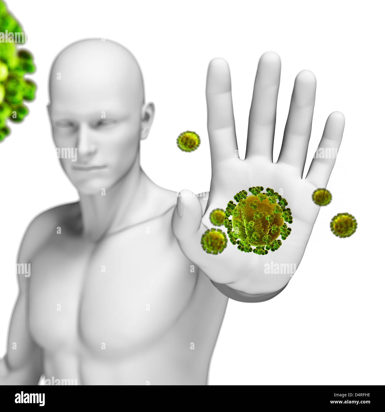 Human immune defense Stock Photo - Alamy
