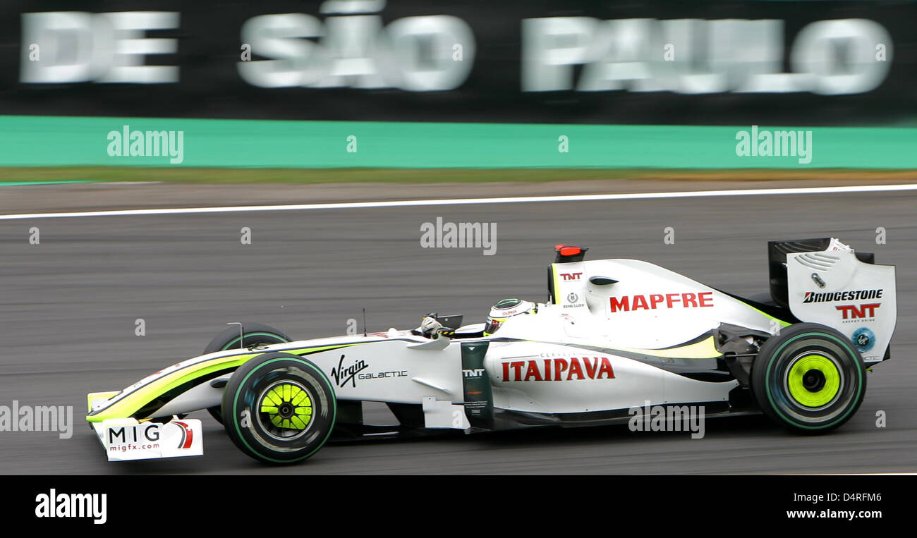 Jenson button 2009 brazil hi-res stock photography and images - Alamy