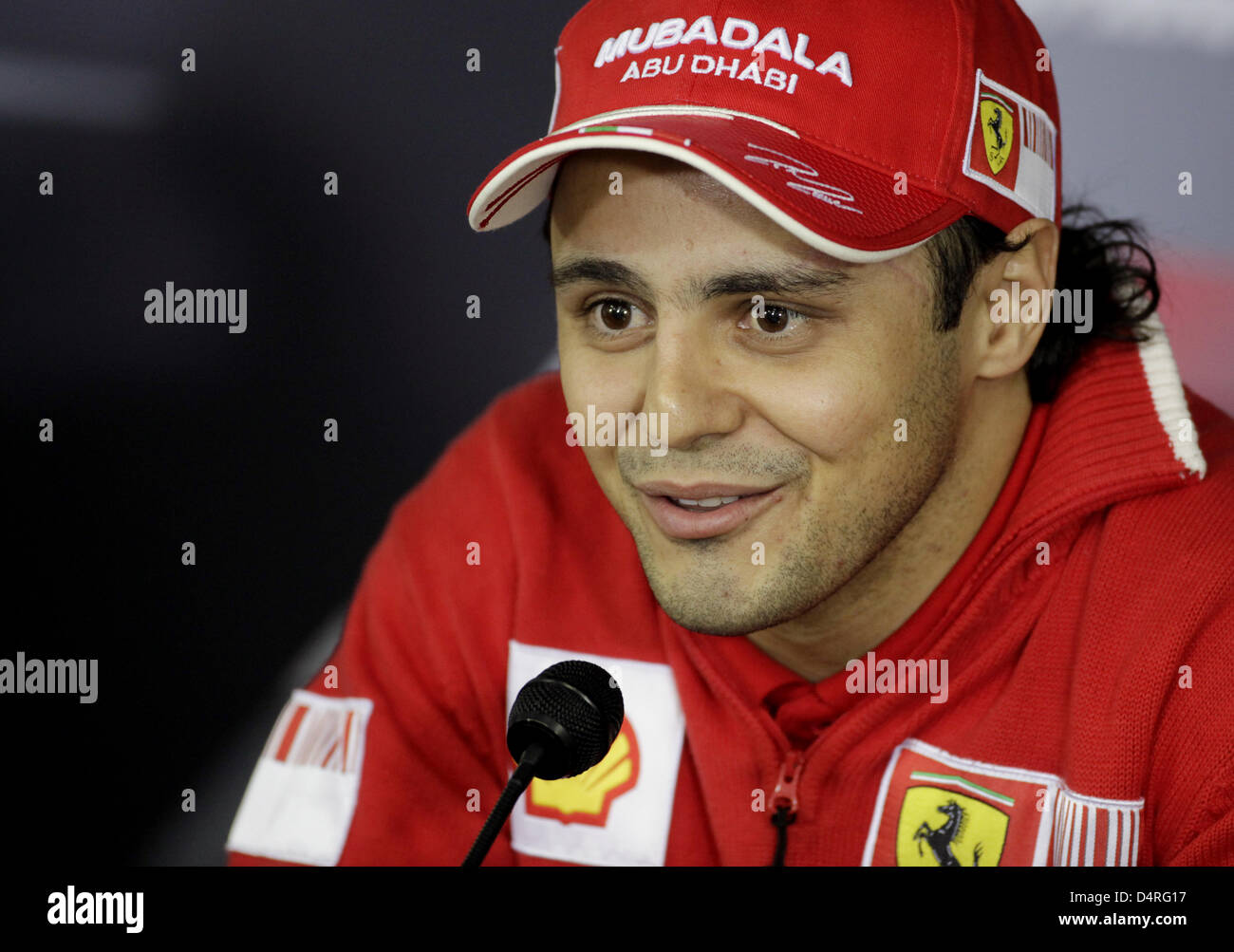 Brazilian Formula One driver Felipe Massa of Scuderia Ferrari during ta ...