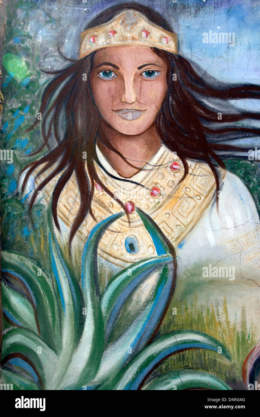 Native american mural hi-res stock photography and images - Alamy