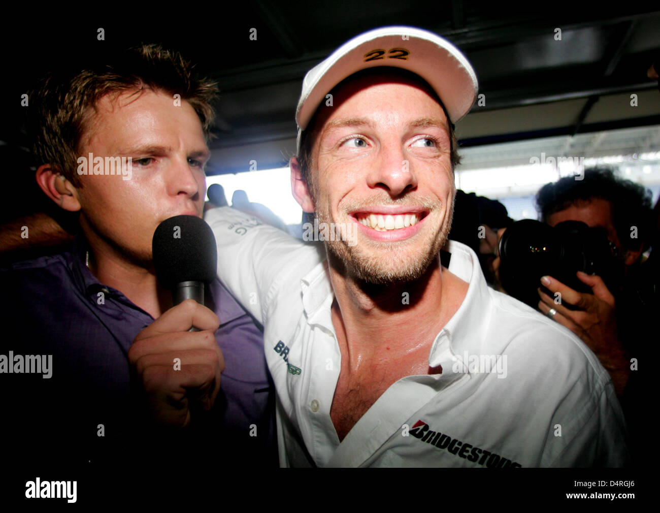 Jenson button world champion 2009 hi-res stock photography and images ...