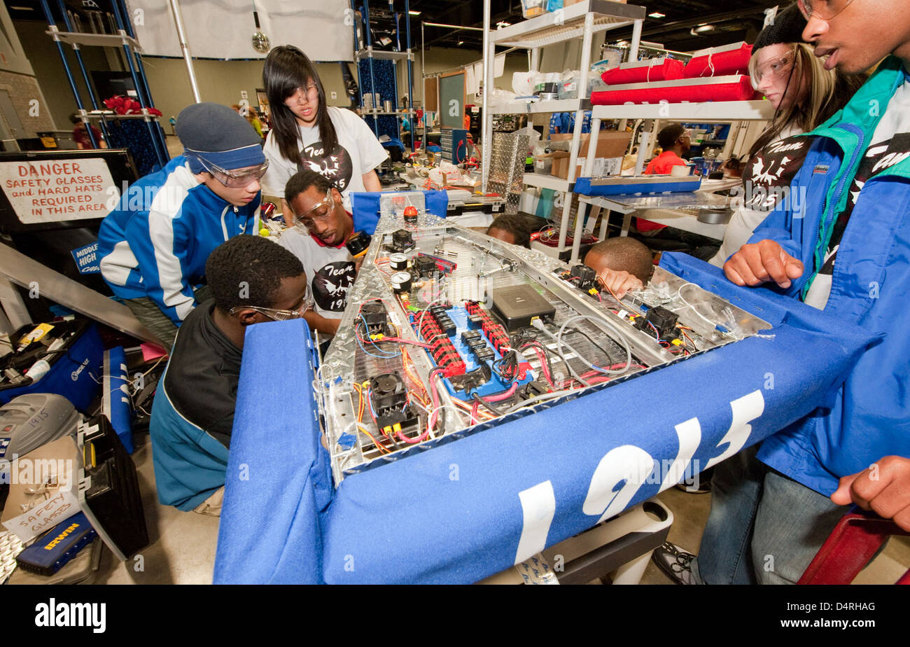 First Robotics Competition (201003050002HQ Stock Photo - Alamy
