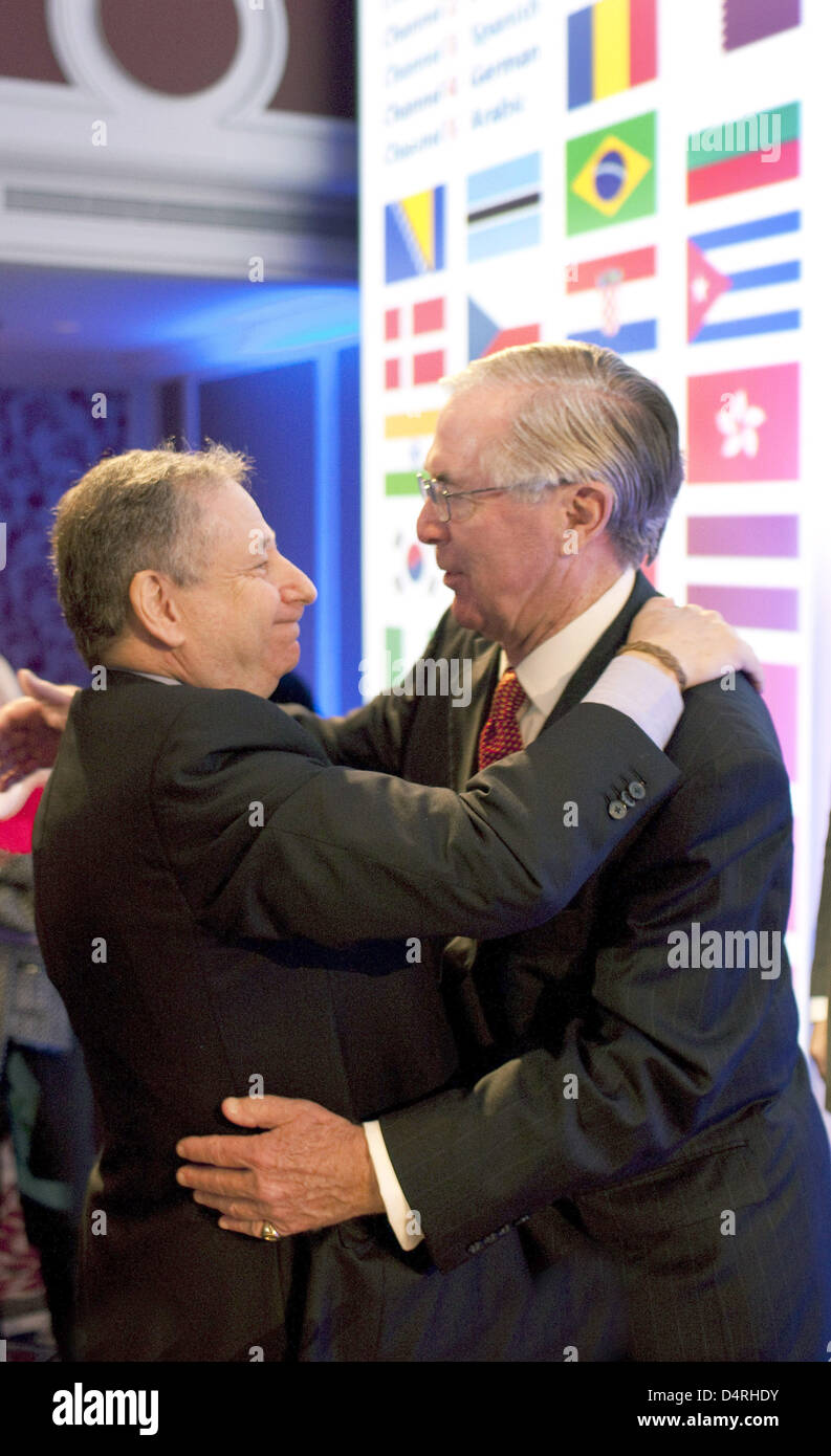 A handout released by motorsport governing body FIA on 23 October 2009 ...