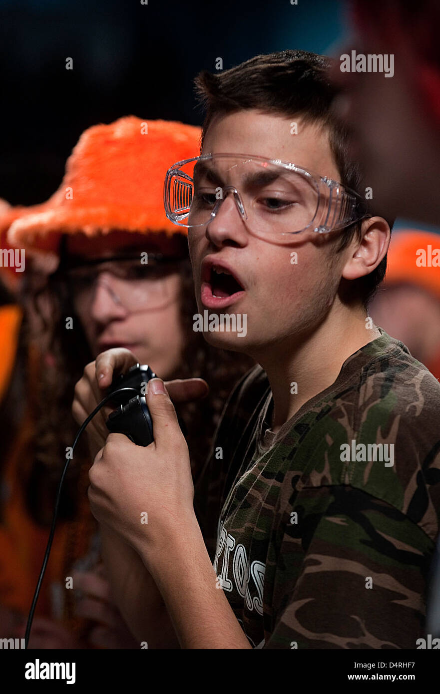 The First Robotics Competition, held in Washington, D.C., brings ...