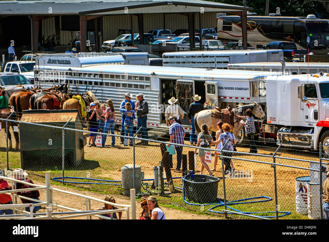 The Florida State 85th Rodeo championships in Arcadia Stock Photo - Alamy