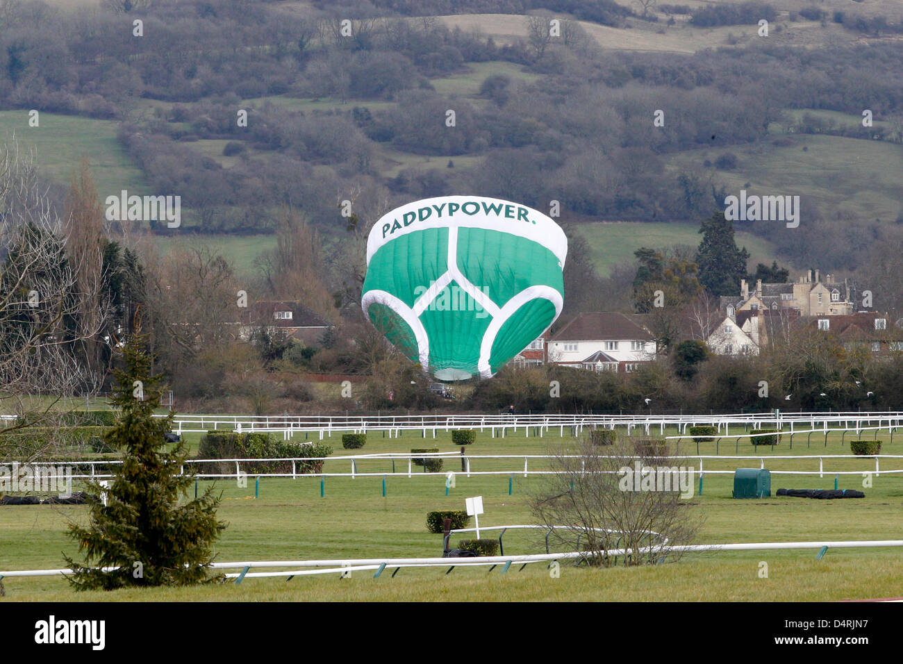 14.03.2013 - Cheltenham; Impressions: Irish bookmaker Paddy Power ...