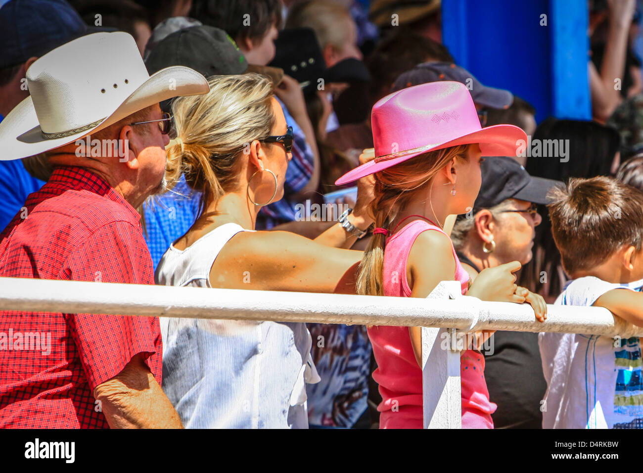 Spectators enjoying the Florida State 85th Rode Championships at ...