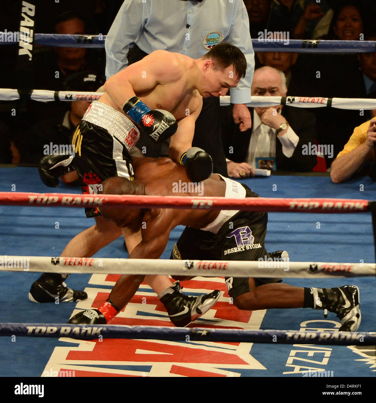 March 16,2013. Carson California UAS. (in BLK-Puprl-tnks) Timothy Bradley goes 12 rounds with ...