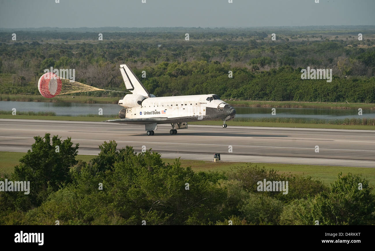 The Space Shuttle Discovery STS-131 mission landed successfully at the ...