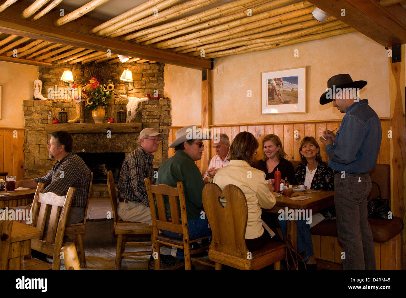 Santa Fe: Cowgirl BBQ & Western Grill Stock Photo - Alamy