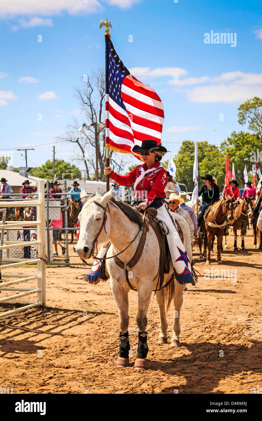 The Florida State 85th Rodeo Championship Opening cerimony in Arcadia ...