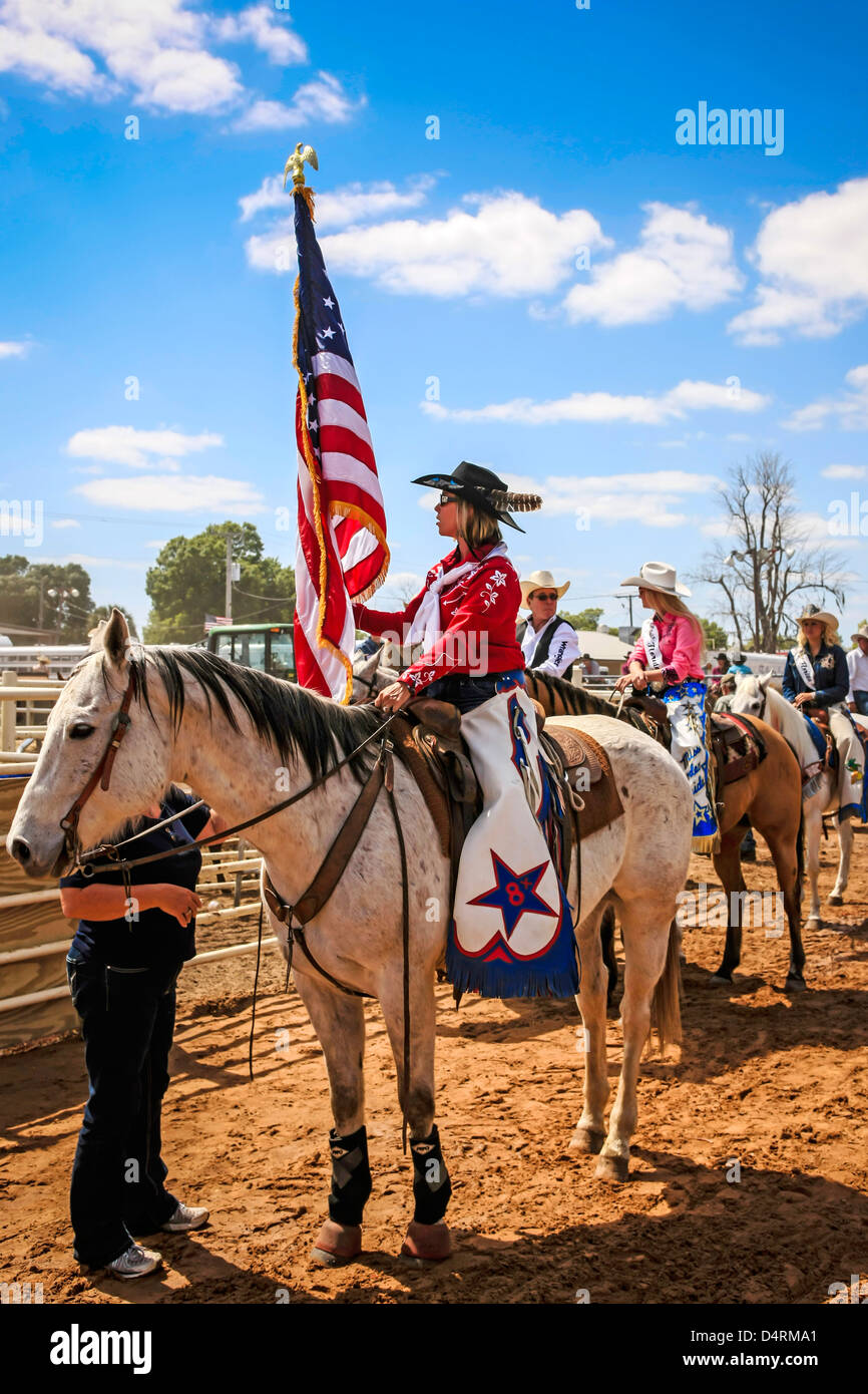 The Florida State 85th Rodeo Championship Opening cerimony in Arcadia ...