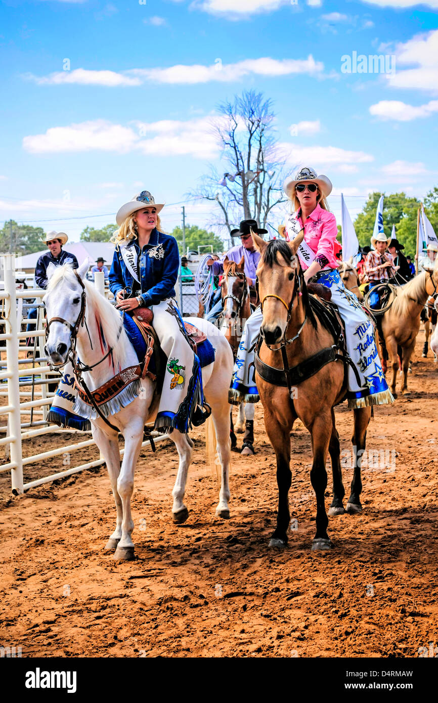 The Florida State 85th Rodeo Championship Opening cerimony in Arcadia ...