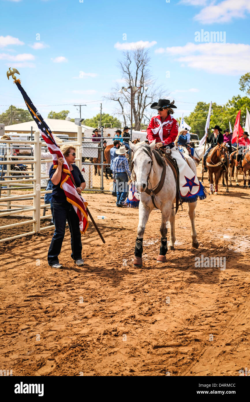 The Florida State 85th Rodeo Championship Opening cerimony in Arcadia ...