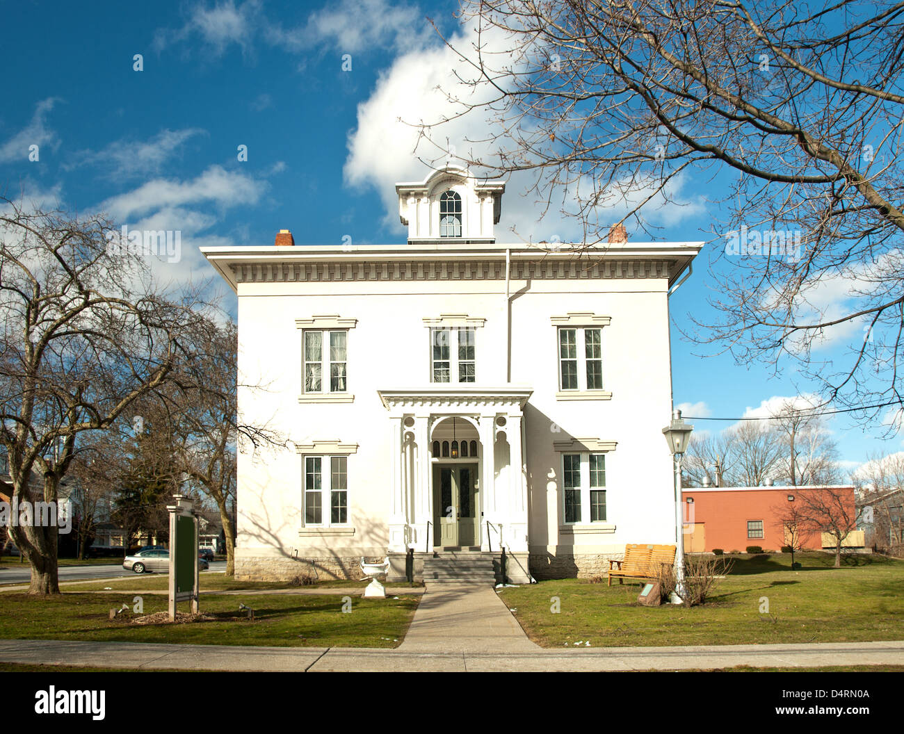 Liverpool Village Museum, located in Liverpool, New York Stock Photo ...