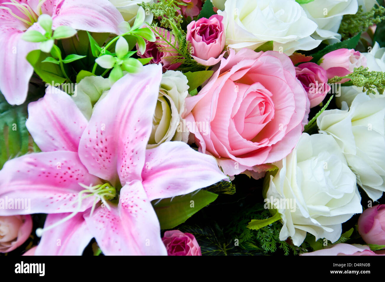 Beautiful artificial flower hi-res stock photography and images - Alamy