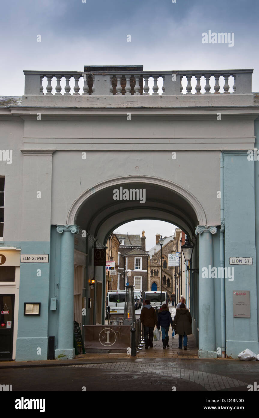 Ipswich town center Stock Photo - Alamy