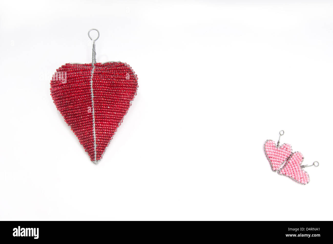 Beaded heart hi-res stock photography and images - Alamy