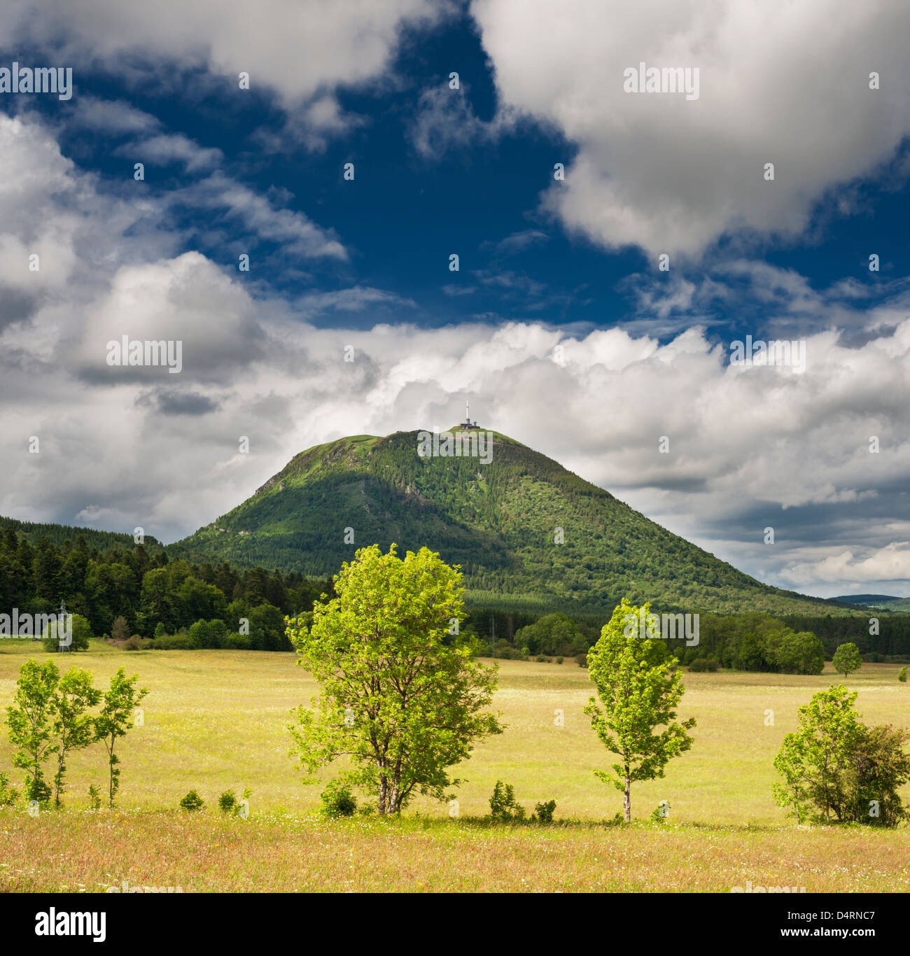 Volcanic Dome Mountain