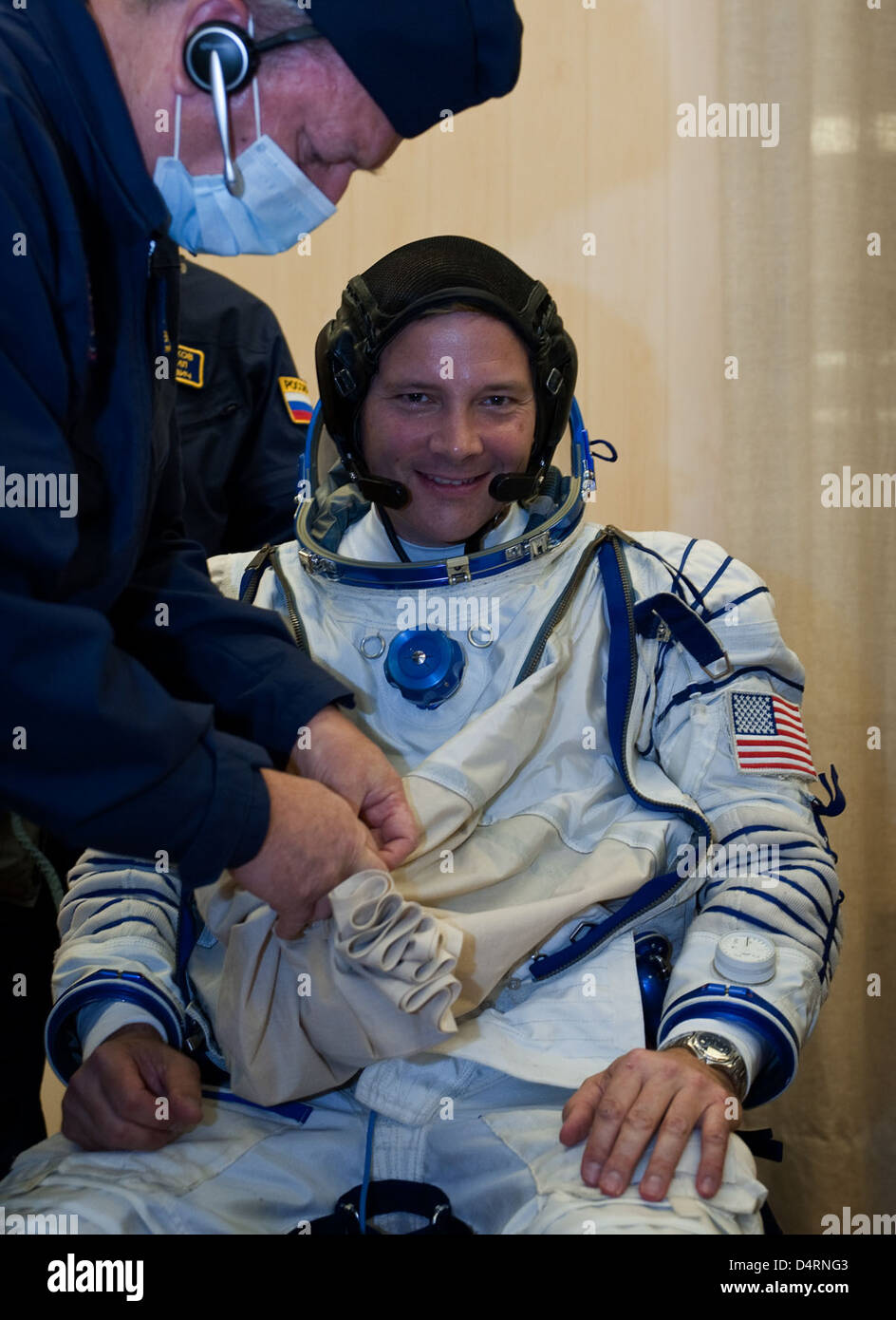 Expedition 24 astronauts prepare for launch from Baikonur Cosmodrome ...