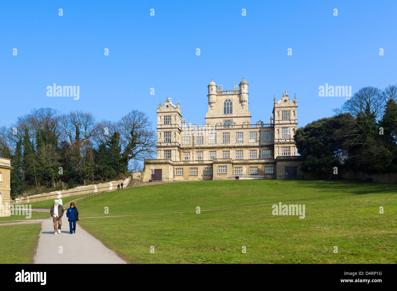 Wollaton Hall in Wollaton Park, Nottingham, Nottinghamshire, East ...